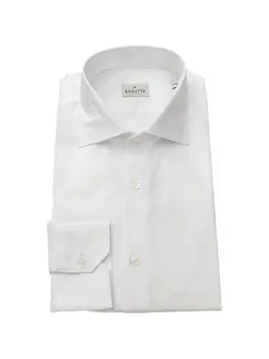 BAGUTTA Button-up Shirt - White