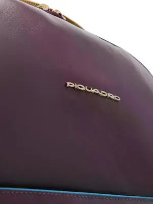 PIQUADRO Leather Laptop Backpack