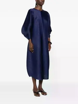 Issey Miyake Coast Pleated Midi Dress