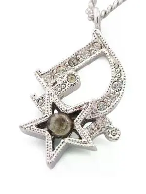 Dior 2000s Logo-pendant Necklace