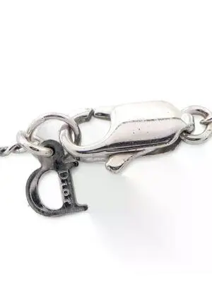 Dior 2000s Logo-pendant Necklace