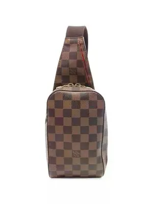 LOUIS VUITTON Geronimos Damier Ebene Slingback