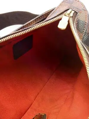 LOUIS VUITTON Geronimos Damier Ebene Slingback