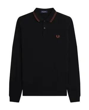 Fred Perry Long-sleeved Polo Shirt