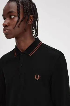Fred Perry Long-sleeved Polo Shirt