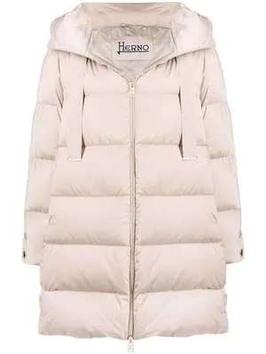 Herno Padded Zip-up Coat - No