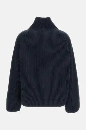 Dusan Maglia Oversize In Puro Cashmere Con Collo Incrociato