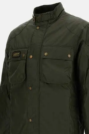 BARBOUR INTERNATIONAL Cerato Waxed Cotton Jacket - Verde