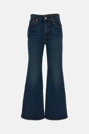 LEVI STRAUSS &AMP; CO. Jeans Ribcage Flare H226 Med Indigo Worn - Blu
