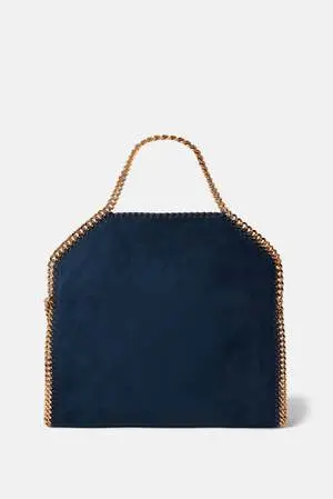 Stella McCartney Falabella 3 Catena Alter Suede - Blu