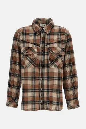 PAROSH Camicia Western Con Borchie - Multicolore