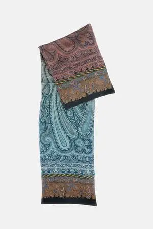 PIERRE-LOUIS MASCIA Sciarpa In Seta E Cashmere Aloewon - Multicolore