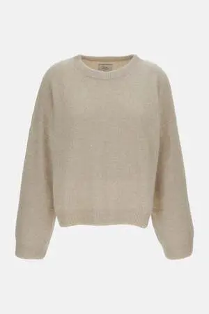 Loulou De Saison Maglia Tristan Lds Yak - Beige