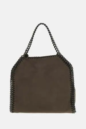 Stella McCartney Borsa Falabella Mini Alter Suede - Grey