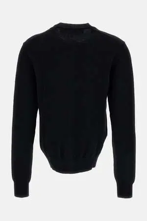 Play Comme Des Garcon Cardigan Girocollo White Heart Emblem