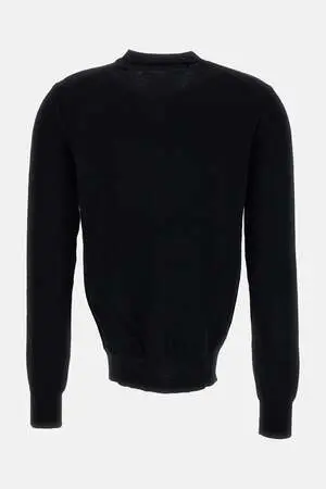 Play Comme Des Garcon Cardigan Girocollo Black Emblem