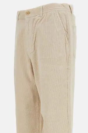 LES DEUX Pantaloni Tapered In Velluto A Coste