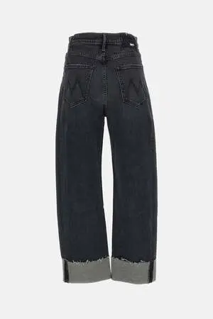 MOTHER Jeans The Half Pipe Flood Cuff Fray