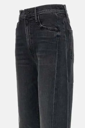 MOTHER Jeans The Half Pipe Flood Cuff Fray