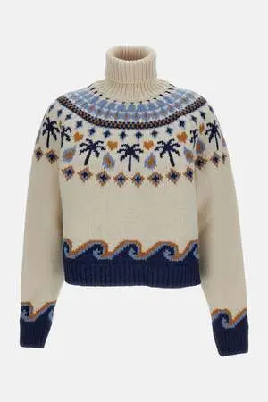 Alanui Pullover Sweet Winter - Bianco