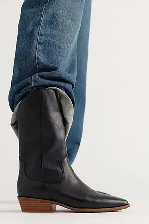 Kelsi Dagger Piper Western Boots - Black