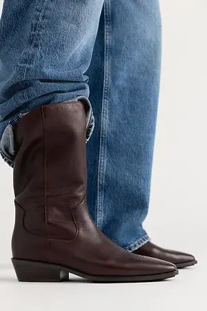 Kelsi Dagger Piper Western Boots - Warm Brown