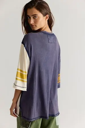 Free People We The Free Nagi Oversized Graphic Tee
