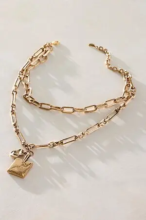 Free People Tilda Chain Necklace - Gold