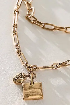 Free People Layered Chain Necklace