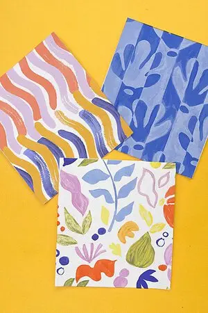 SUPRA ENDURA Poppy Garden Swedish Dishcloths 3 Pack - Multicolor