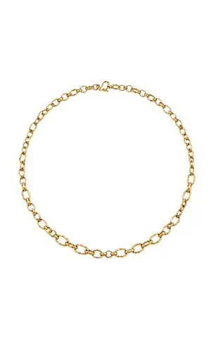 REINSTEIN ROSS 20k Peach Sonoma Mixed Link Trio Chain Necklace - Gold