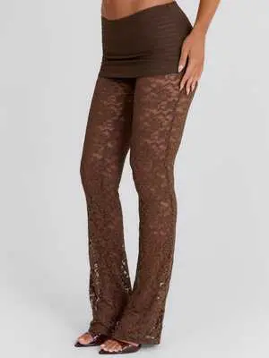 OUTCAST Kourtney Lace Flare Pants
