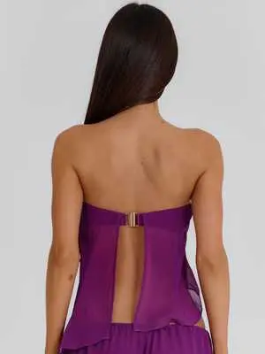 OUTCAST Clovelly Top Plum