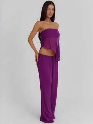 OUTCAST Clovelly Top Plum