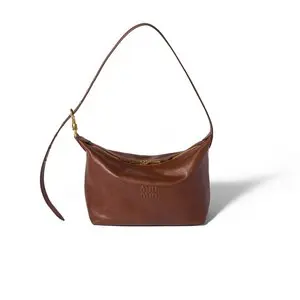 Miu Miu Spirit Nappa Leather Bag - Palisander