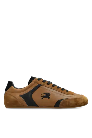 Burberry Leather Sports Shoes - Brown