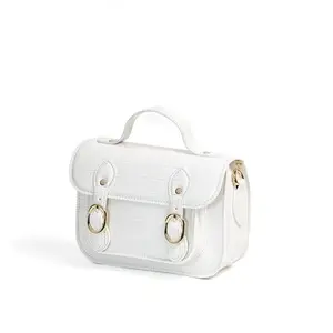 JPO Atherton Petite Satchel - White