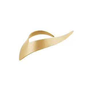 HOTA HOTA JEWELLERY Attitude Earrings – Matte – -plated – Left - Gold