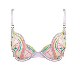 SOMEWHERE NEVER Miami Nice Underwire Bra - Purple