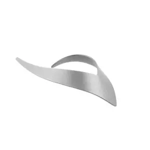 HOTA HOTA JEWELLERY Attitude Earring – Matte – Right - Silver