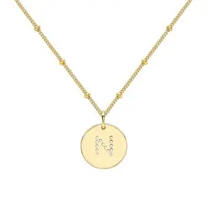 NEOLA DESIGN Alphabet N Pendant Necklace