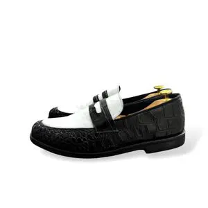 JPO Koch House And White Platform Loafers