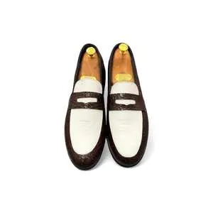 JPO Koch House Cognac Penny Loafers - Brown