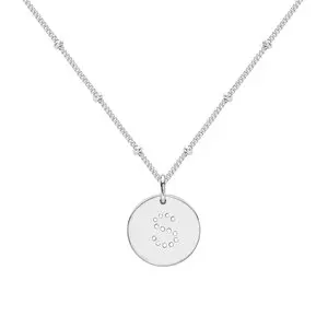 NEOLA DESIGN Alphabet S Necklace - Silver