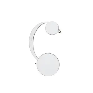 HOTA HOTA JEWELLERY Binary Earring Right - Silver