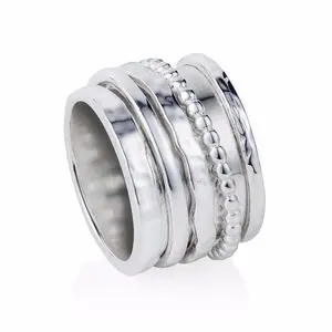 NEOLA DESIGN Spinning Sterling Ring - Silver