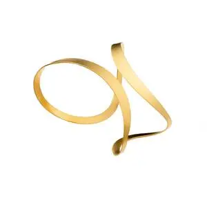 HOTA HOTA JEWELLERY Inception Palm Cuff – Matte – -plated – Left - Gold