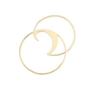 HOTA HOTA JEWELLERY Infinity Earring Plated - Gold