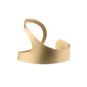 HOTA HOTA JEWELLERY Obsession Palm Cuff – Matte – -plated – Left - Gold