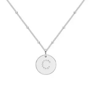 NEOLA DESIGN Alphabet C Necklace - Silver